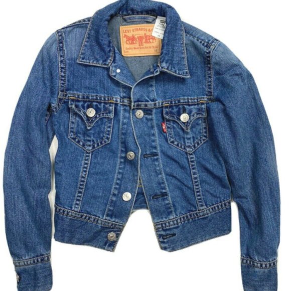 Levi's | Jackets & Coats | Levis Xs Type Iconic Denim Jacket Blue Jean ...